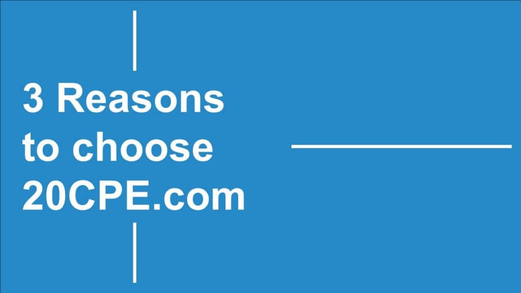 20CPE.com CPE Courses